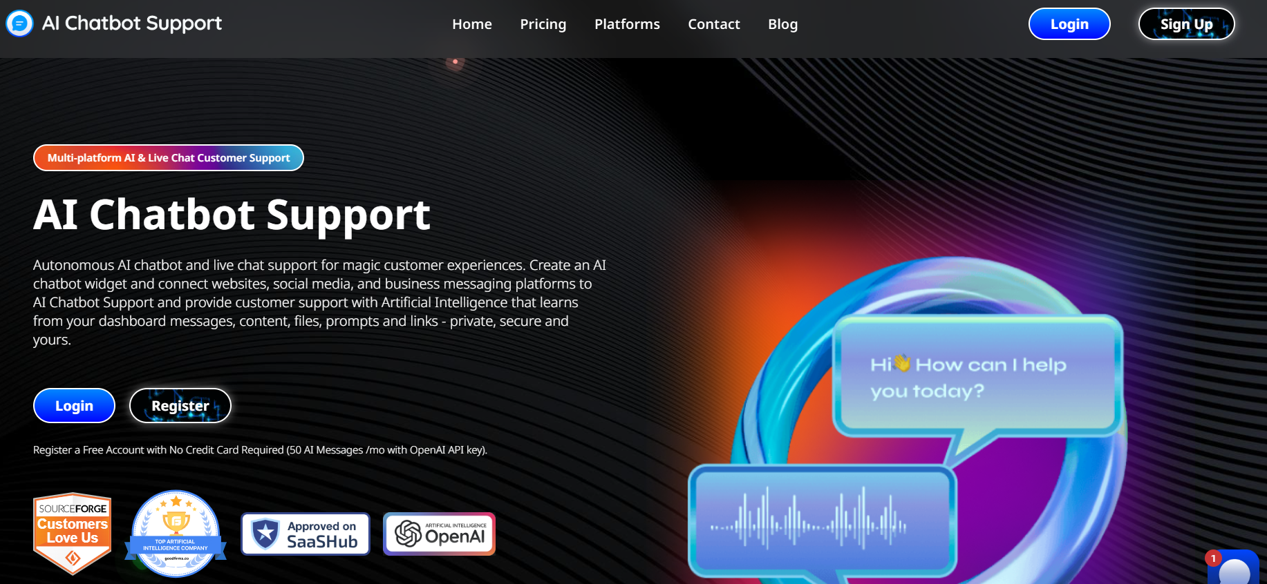 AI Chatbot Support - Submit Your AI Tool